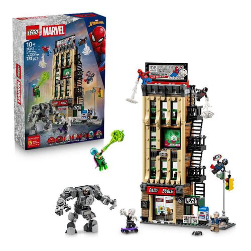 (Pre-Order) LEGO Marvel Spider-Man vs. Mysterio: The Daily Bugle 76342 ...
