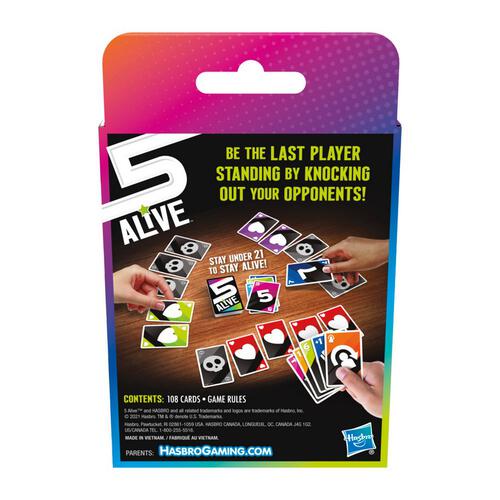 Hasbro Gaming 5 Alive Card Game | Toys"R"Us Singapore Official Website
