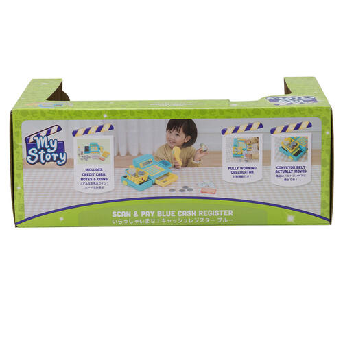 My Story Scan & Pay Blue Cash Register - Blue | Toys"R"Us Singapore ...